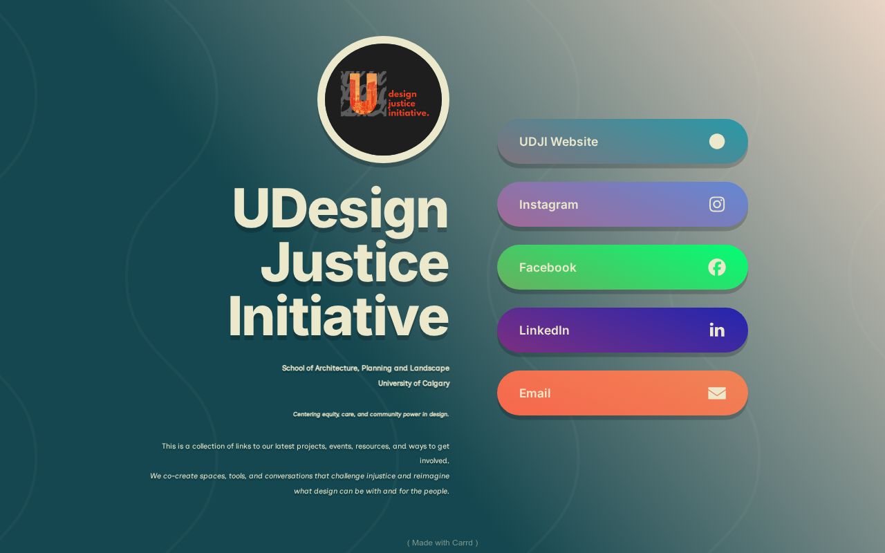 U Design Justice Initiative
